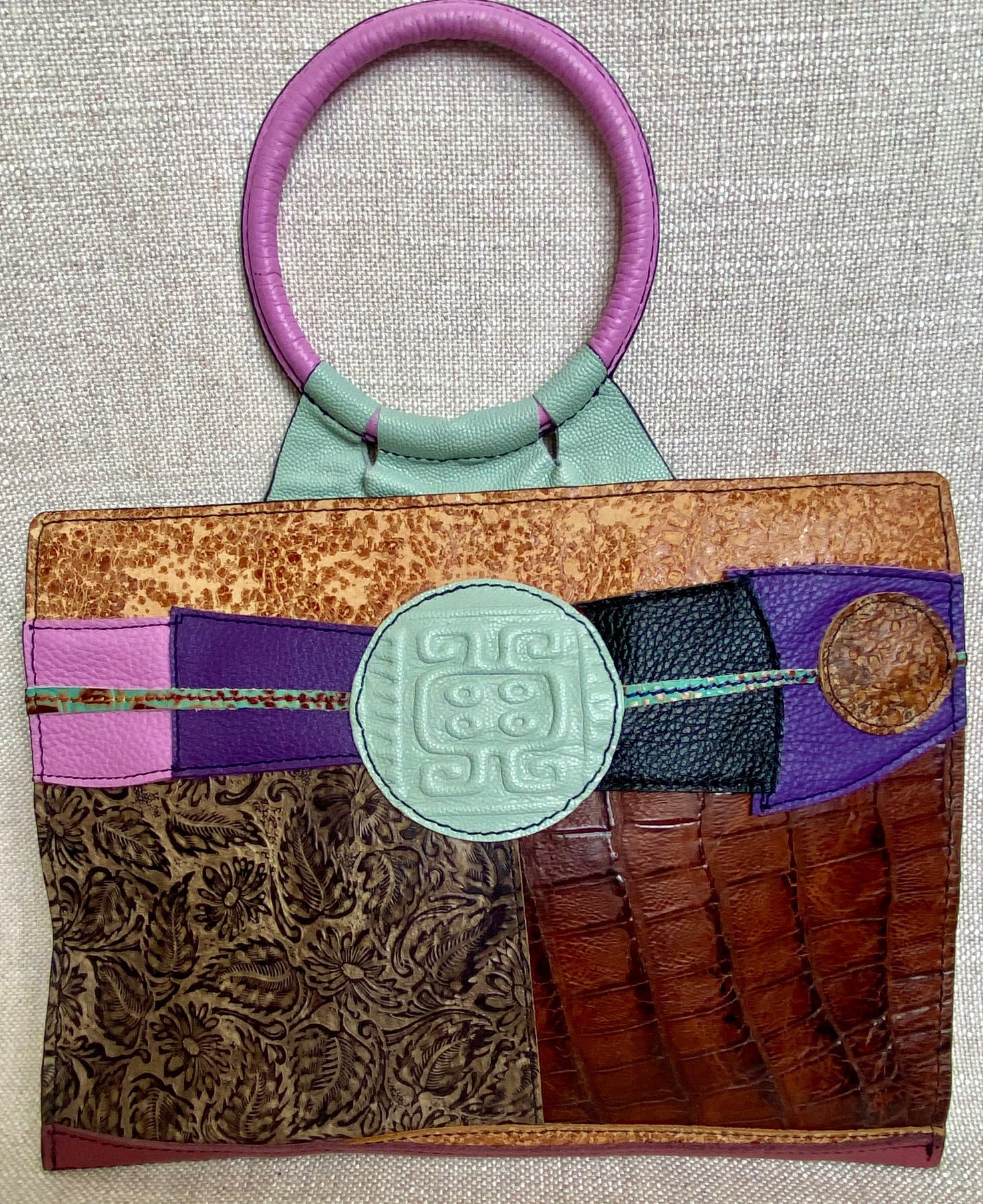 Ring Handle Bag – Artwear by Robbie